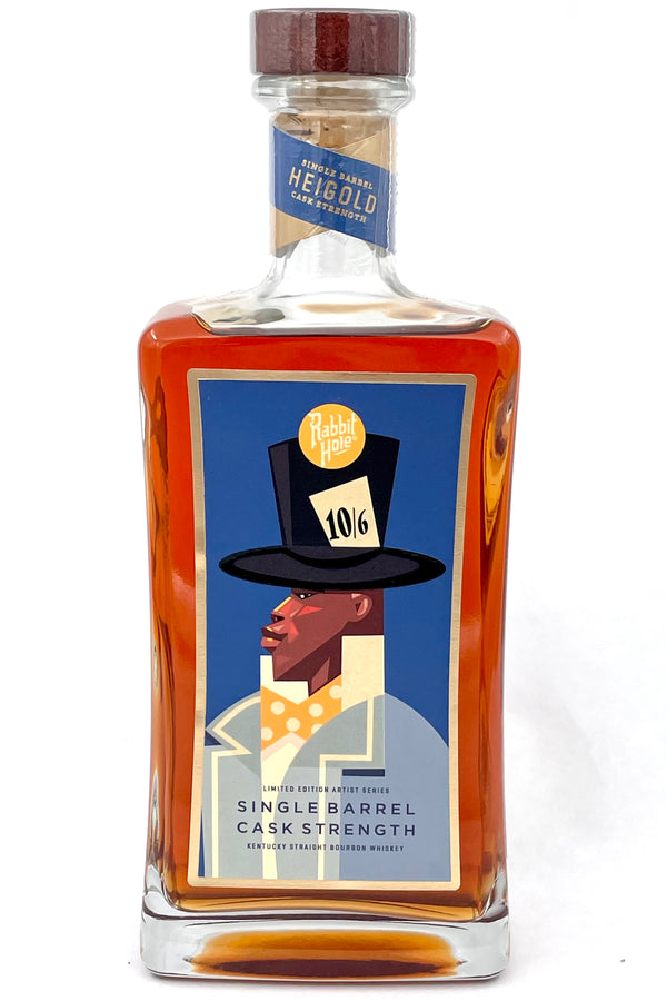 Buy Rabbit Hole Bourbon Whiskey Heigold "Single Barrel Cask Strength" Alice in Wonderland Artist ...