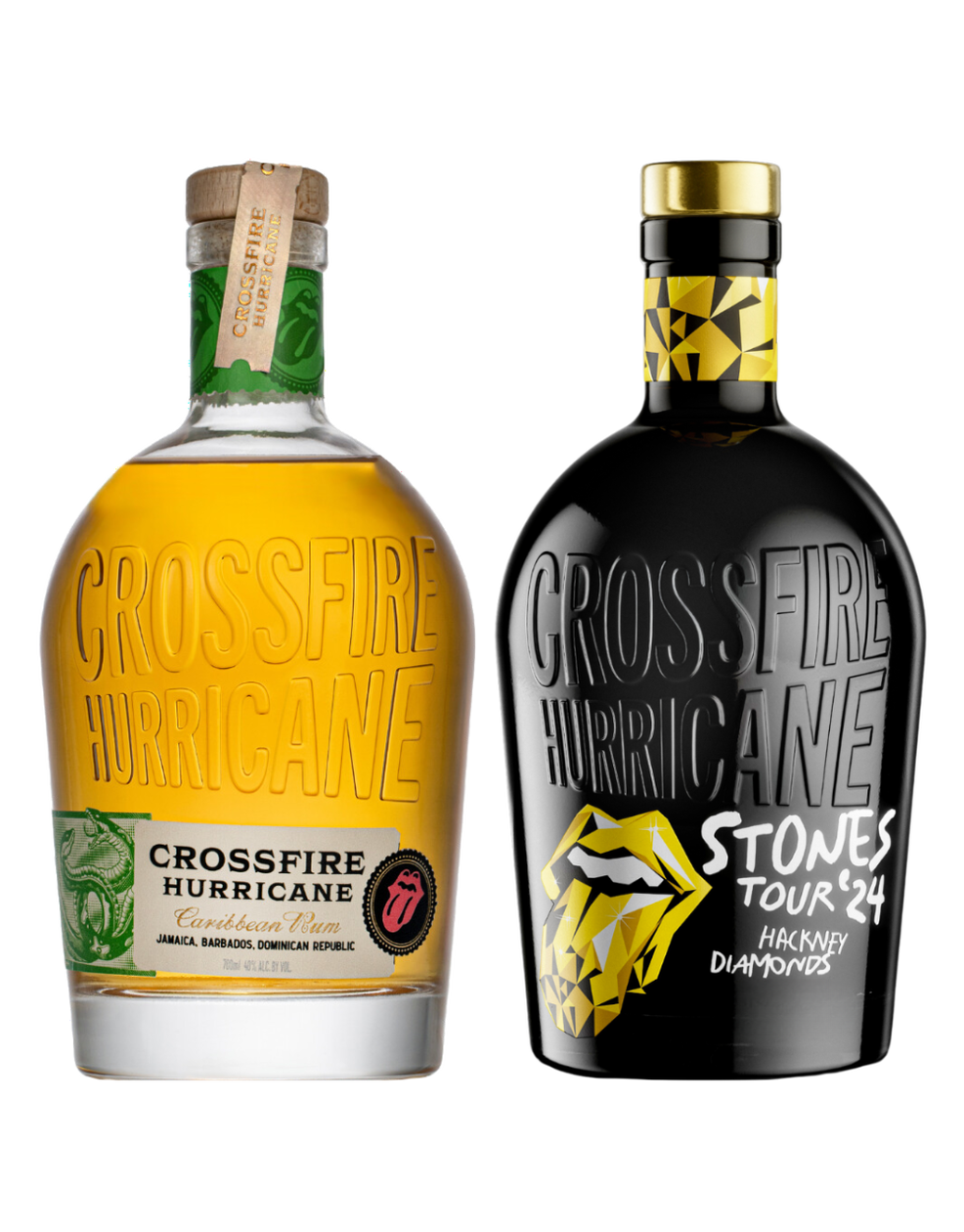 Buy Crossfire Hurricane Rum Limited Edition Hackney Diamonds Gift Set ...