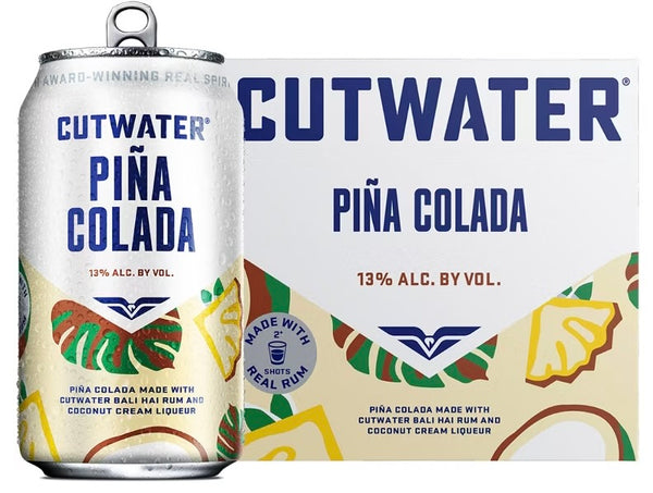 Buy Cutwater Pina Colada RTD Cocktail 4 x 355ml Cans Online