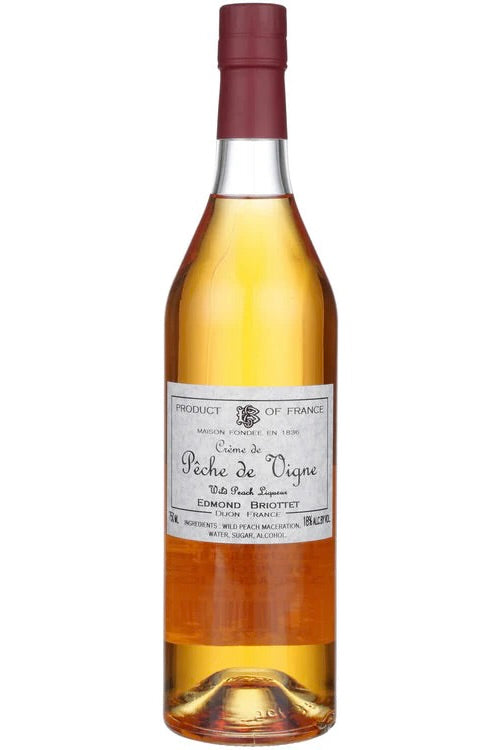 Buy Edmond Briottet Creme de Peche (Peach) Liqueur Online