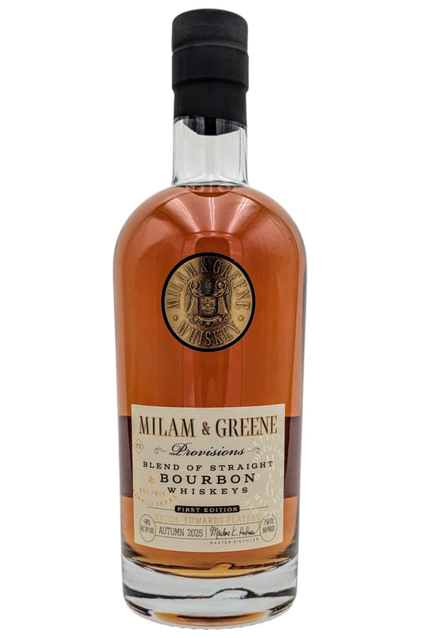 Buy Milam & Greene Provisions Bourbon Whiskey Online