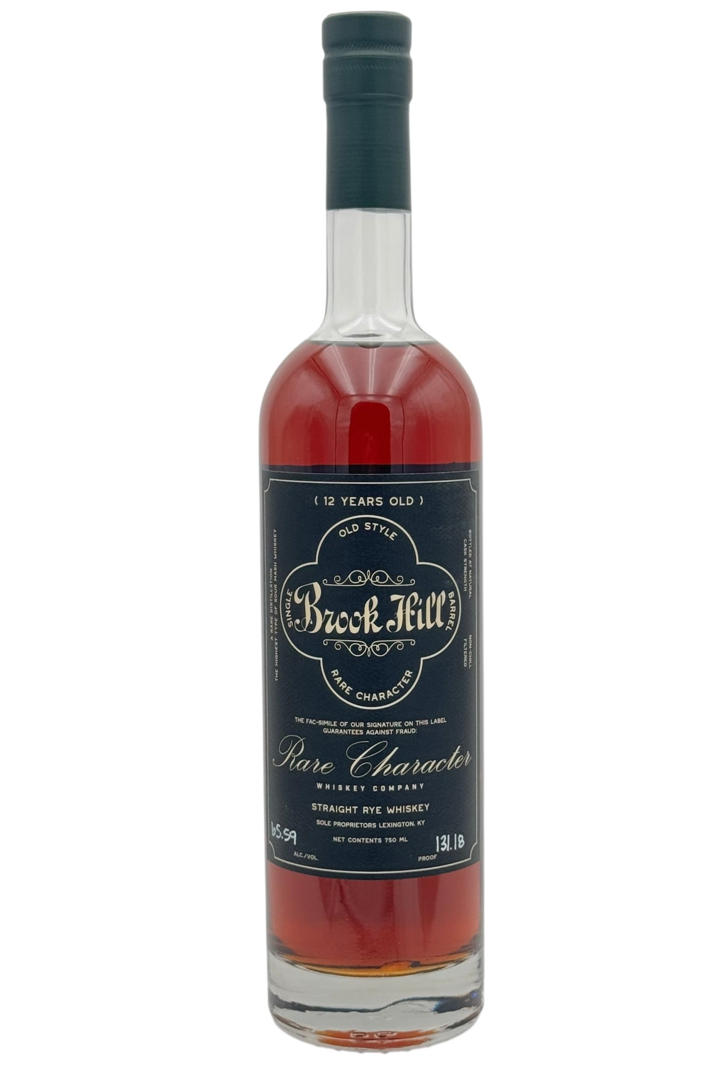 Buy Rare Character "Brook Hill" 12 Year Old Straight Rye Whiskey Online