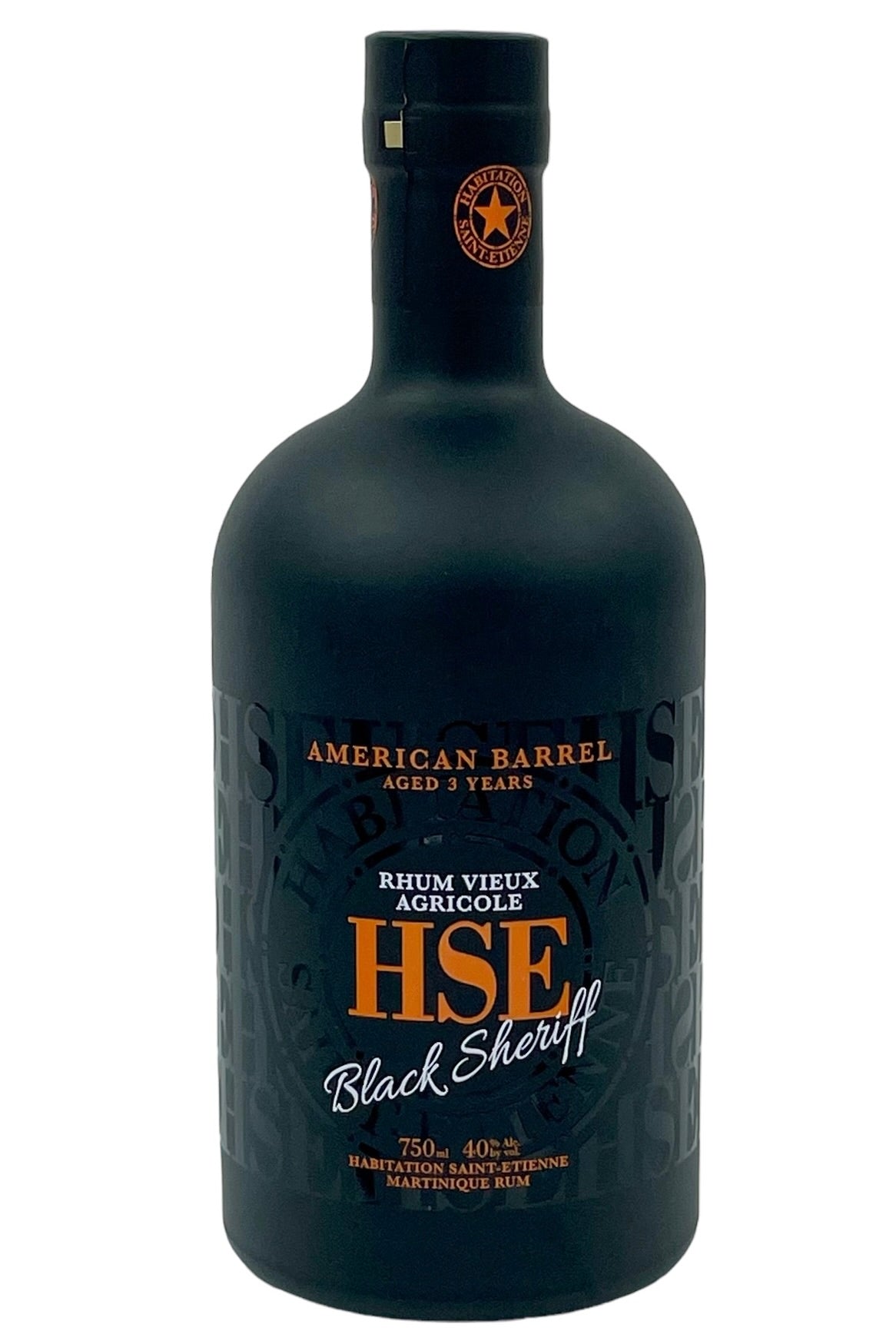 Buy Rhum HSE Black Sheriff Rhum Vieux Agricole Rum Martinique Online