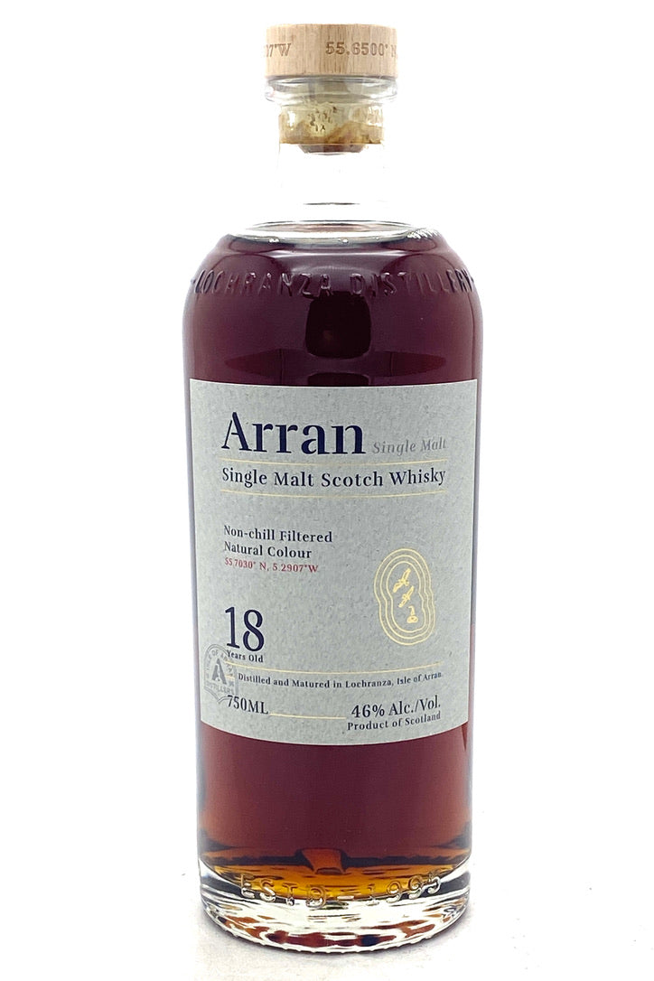 Buy Arran 18 Year Old Single Malt Scotch Whisky Online