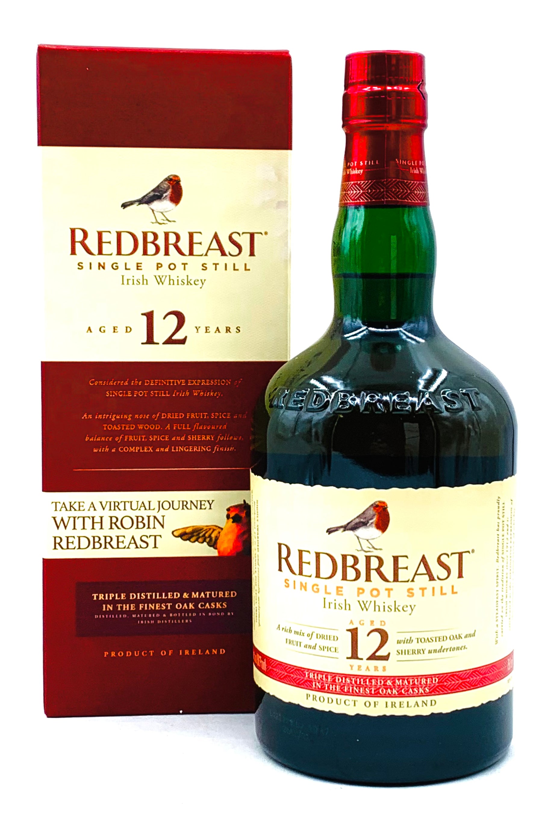 Redbreast Irish Whiskey | Premium Single Pot Still Whiskey - Blackwell ...