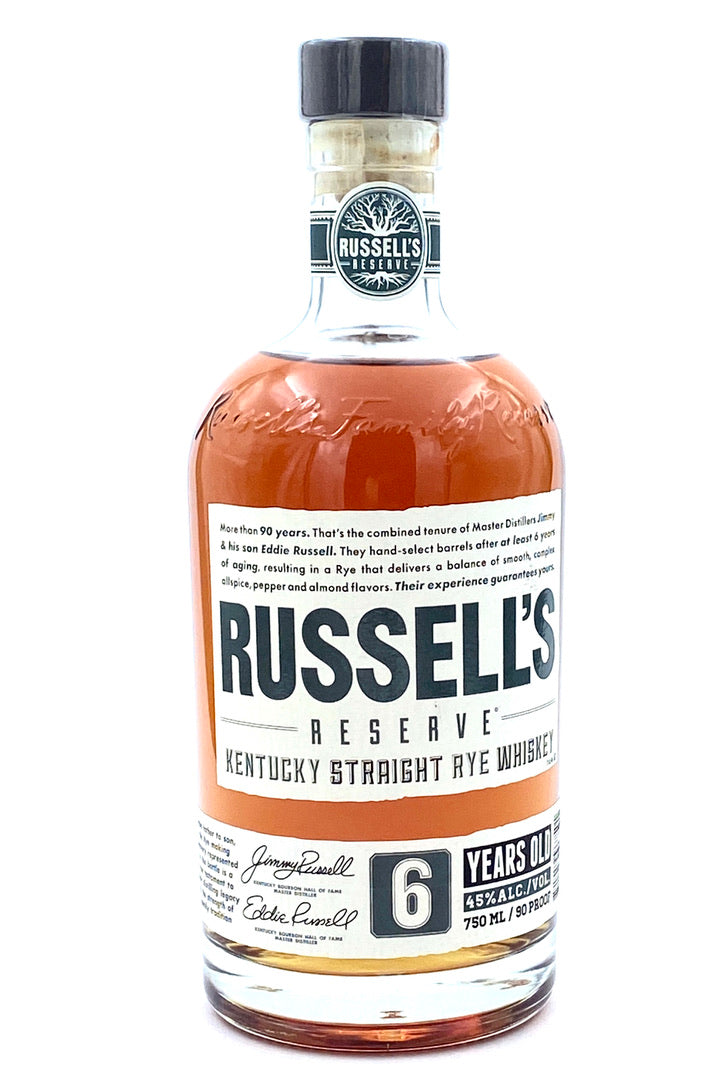 Buy Russell's Reserve 6 Year Old Rye Whiskey Online