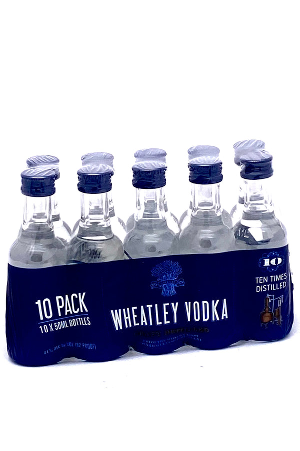 Buy Wheatley Straight Vodka 10 x 50 ml Online